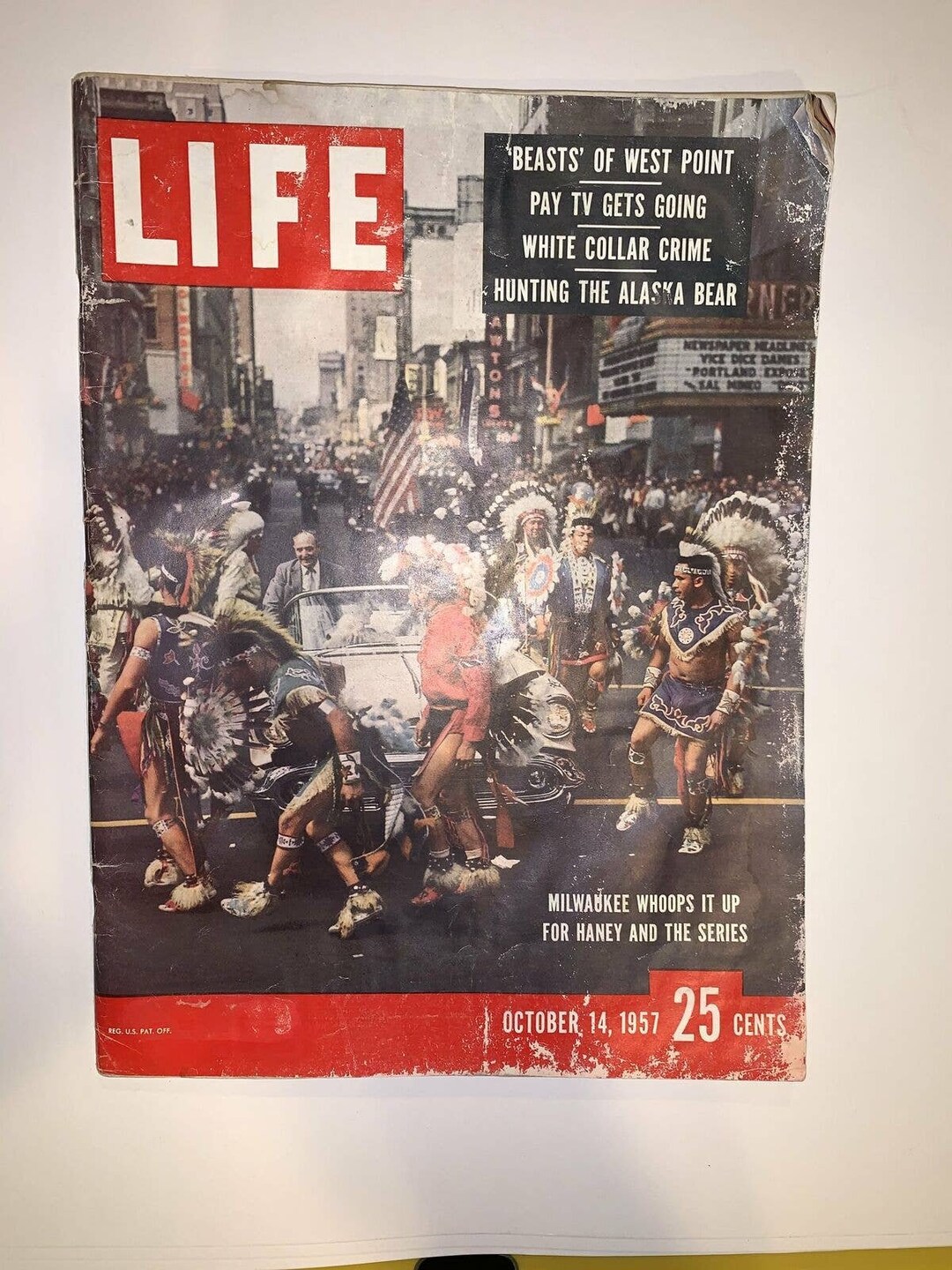 Life Magazine Cover 1950s; October 1957 Milwaukee Whoops It up for ...