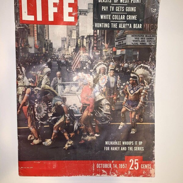 Life Magazine Cover - Etsy