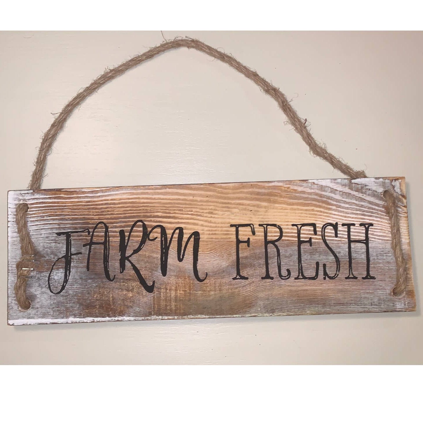 Rustic Farmhouse Signs Says Farm Fresh. - Etsy