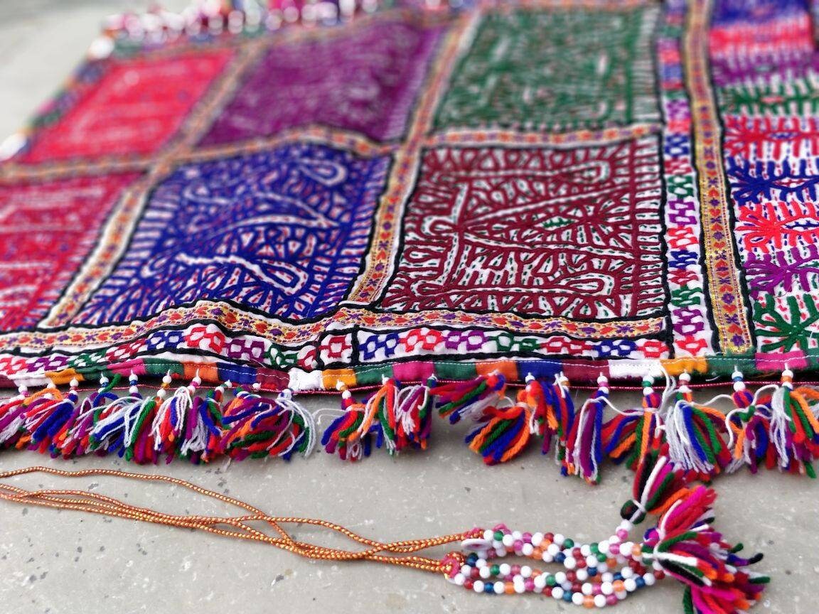 Vintage Rabari Sack Bag, Rabari Duffle Bag, Vintage Embroidery Rabari ...