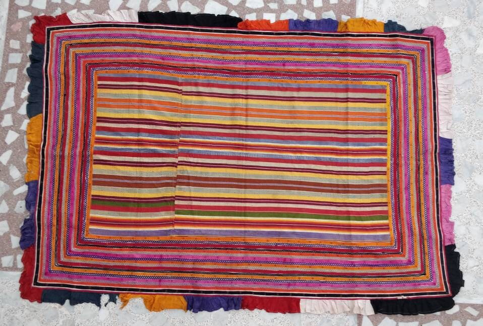 Old Ralli Quilt From Sindh Pakistan Vintage Pakistani Ralli - Etsy