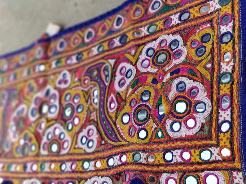 Vintage Toran Decor: Traditional Temple Decor Window Decor Bohemian Van ...