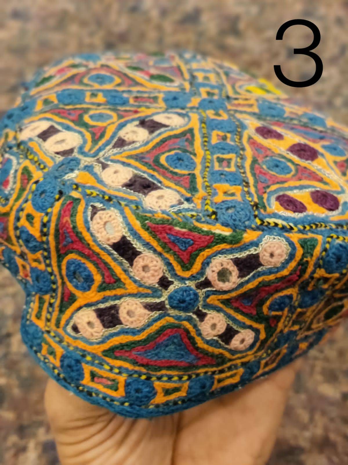 Beautiful Boho Sindhi Tribe's Skull Cap/topi Vintage - Etsy