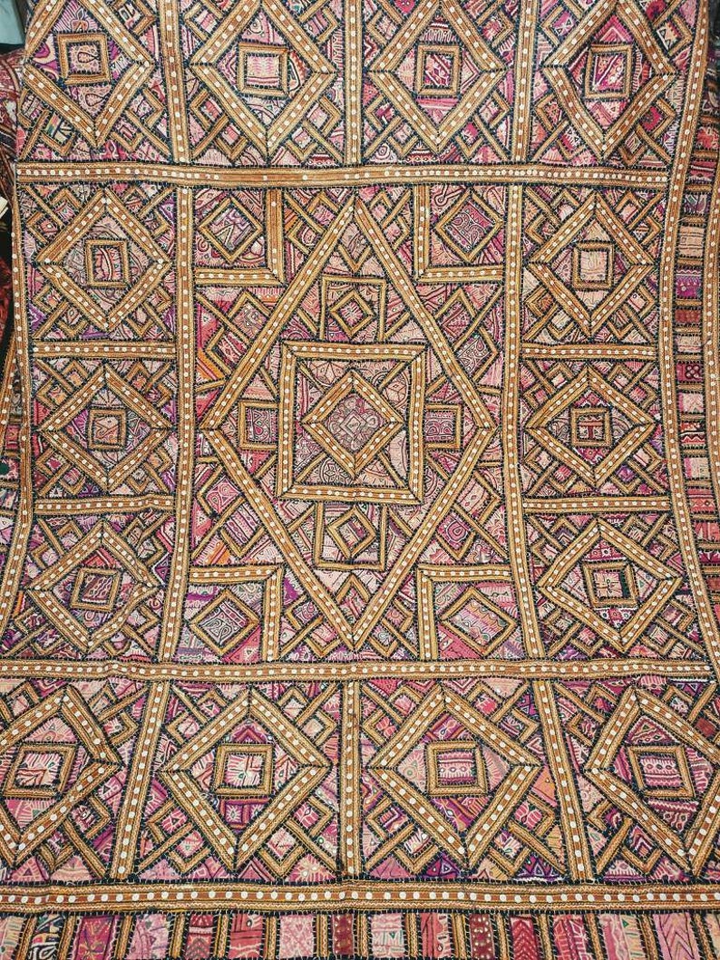 Beautiful Vintage Rabari Embroidery wall Hanging Rabari | Etsy