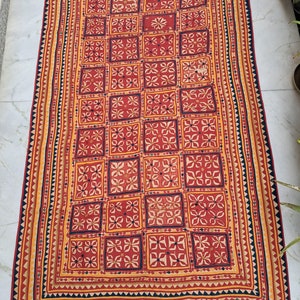 Antique Quilt 90-100 Years Old Applique Quilt From Sind, Pakistan, Rare ...