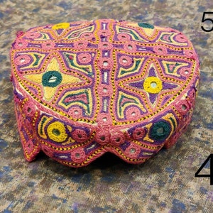 Beautiful Boho Sindhi Tribe's Skull Cap/topi Vintage - Etsy