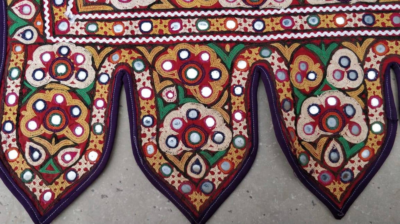 Toran Decor: Vintage Toran, Traditional Temple Decor, Window Decor ...