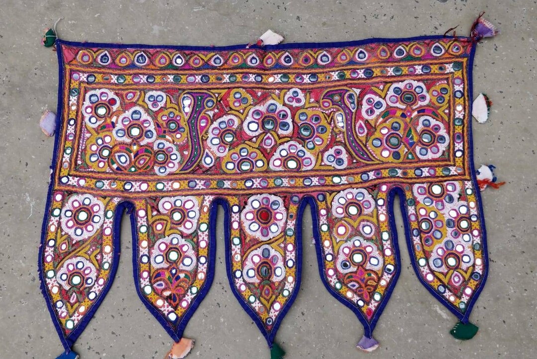 Vintage Toran Decor: Traditional Temple Decor Window Decor Bohemian Van ...