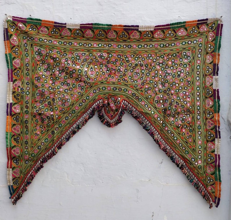 Toran: Old Ahir Banjara Embroidery Tapestry Banjara Door - Etsy