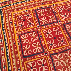 Antique Quilt 90-100 Years Old Applique Quilt From Sind, Pakistan, Rare ...