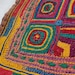 OOAK Embroidery Patch From Banjara Tribe of Madhya Pradesh, 60-70 Years Old Embroidery Piece ...