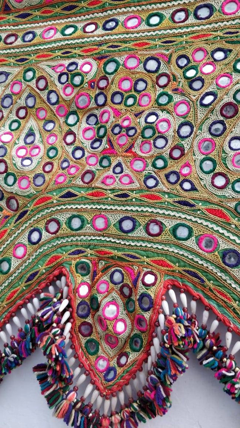 Toran: Old Ahir Banjara Embroidery Tapestry Banjara Door - Etsy
