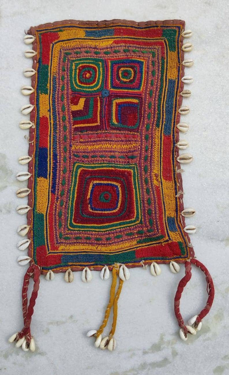 OOAK Embroidery Patch From Banjara Tribe of Madhya Pradesh, 60-70 Years ...