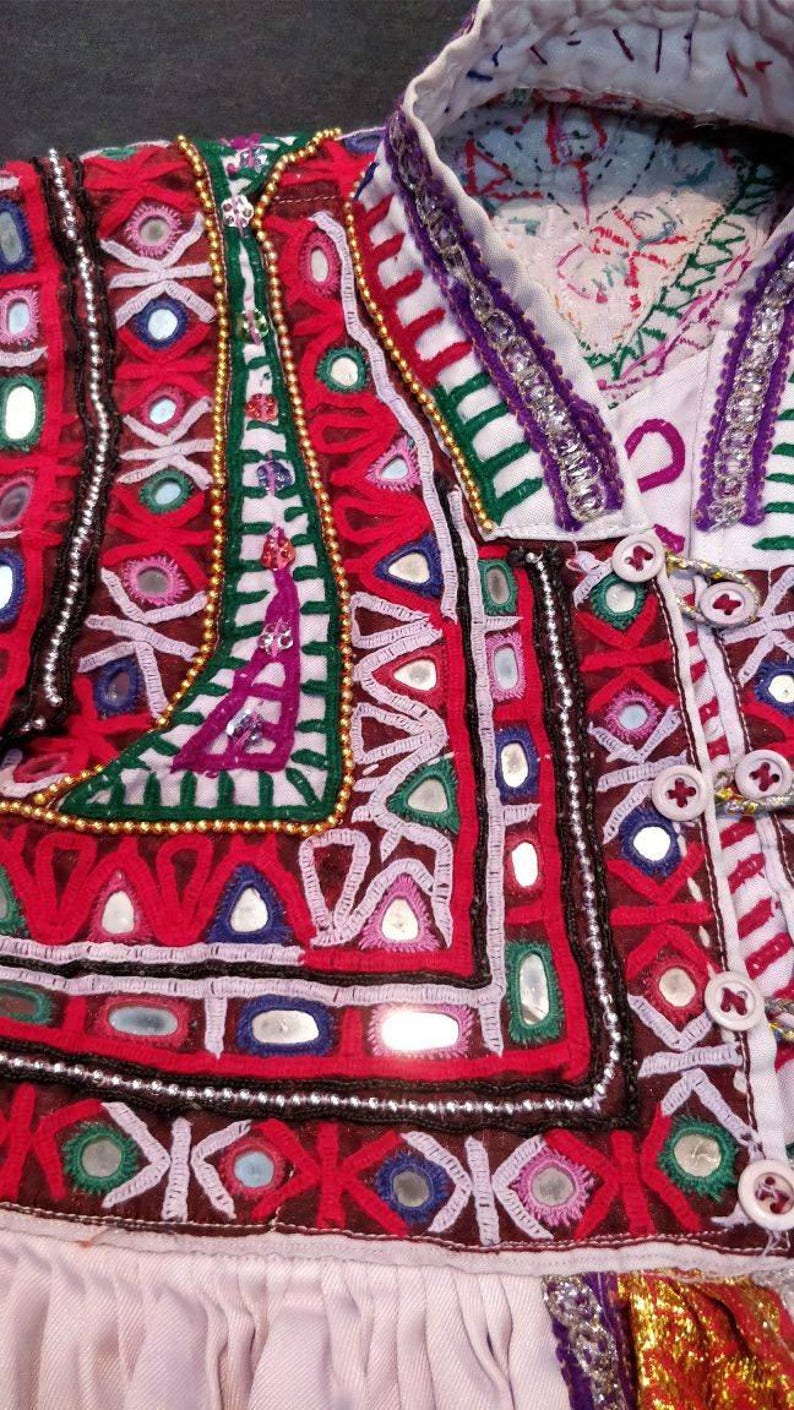 A Rare Vintage Rabari Embroidery Jacket: A beautiful Vintage | Etsy