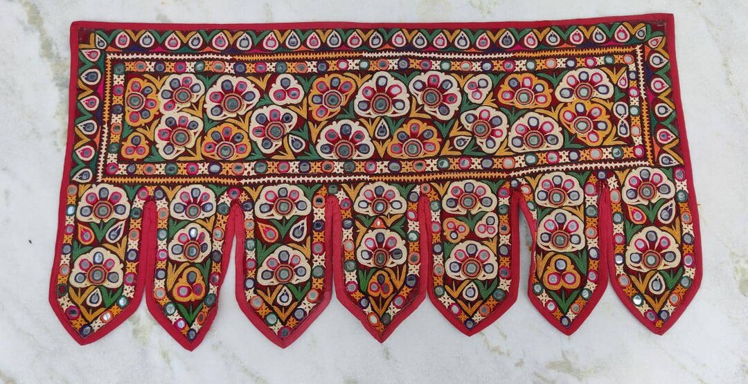 Toran Hanging Boho RTV Decor Traditional Temple Decoration Embroidery ...