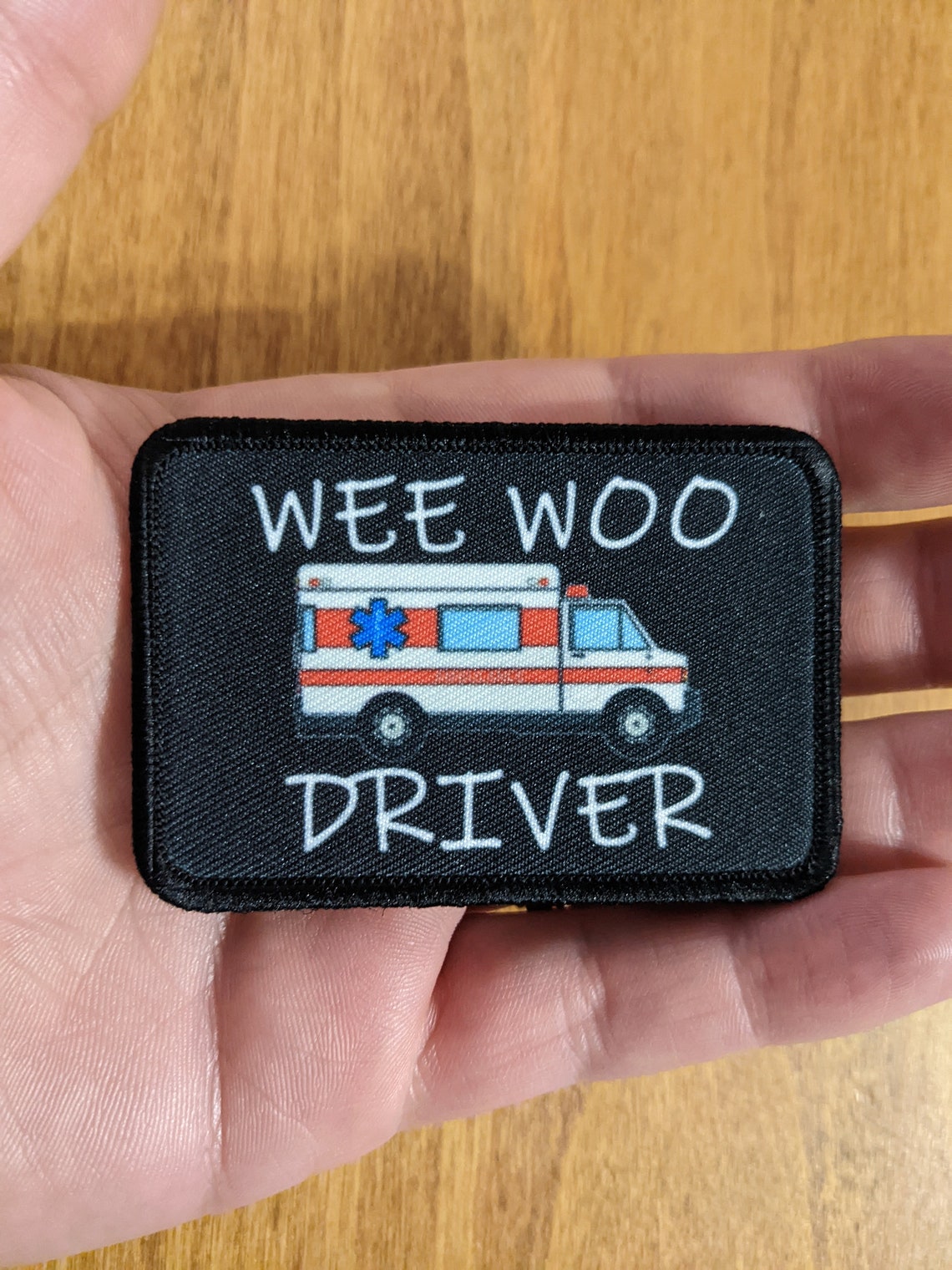 Wee Woo Driver Ambulance EMT Driver Funny 2x3 - Etsy