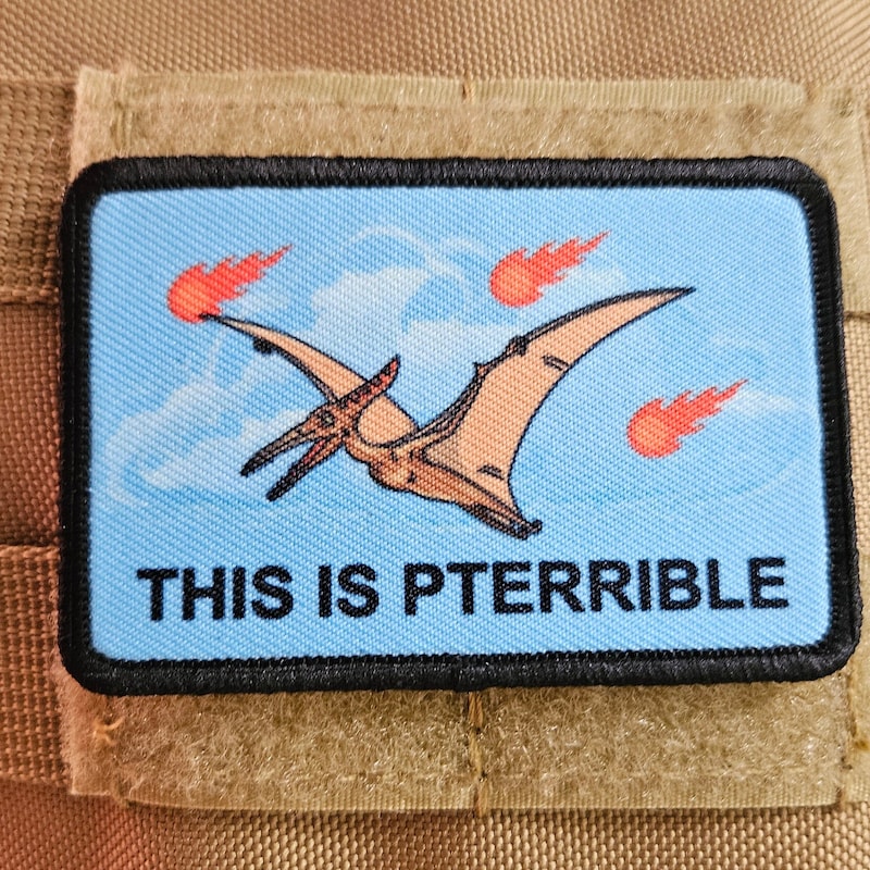 Dinosaur Patch - Etsy