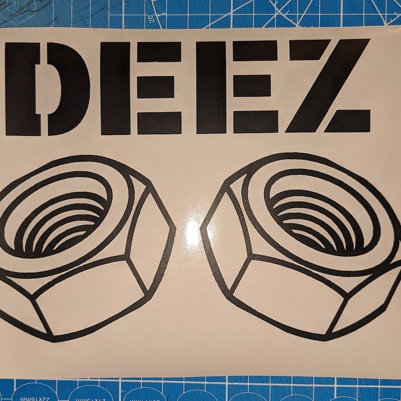 Deez Nuts Decal - Etsy