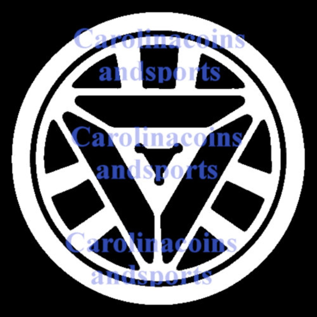 Iron Man Arc Reactor Chest Decal 6 8 10 Multiple Colors Are Available ...