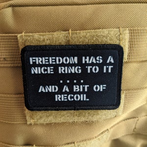 Freedom Has a Nice Ring to It and a Bit of Recoil Military Army Usmc 2 ...
