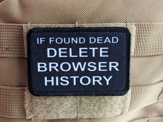 If Found Dead Delete Browser History Meme 2x3 - Etsy