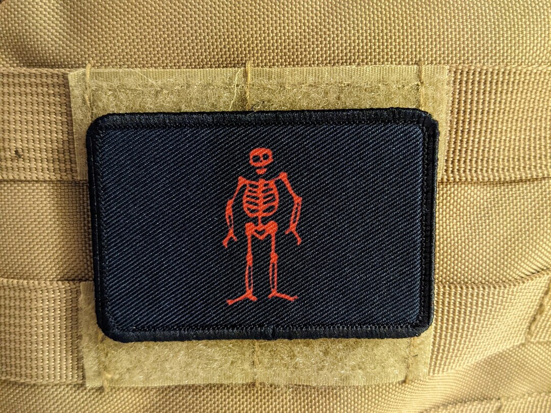 Red Skelton Edward Low Pirate Flag Pirate 2x3 Removable Morale Patch ...