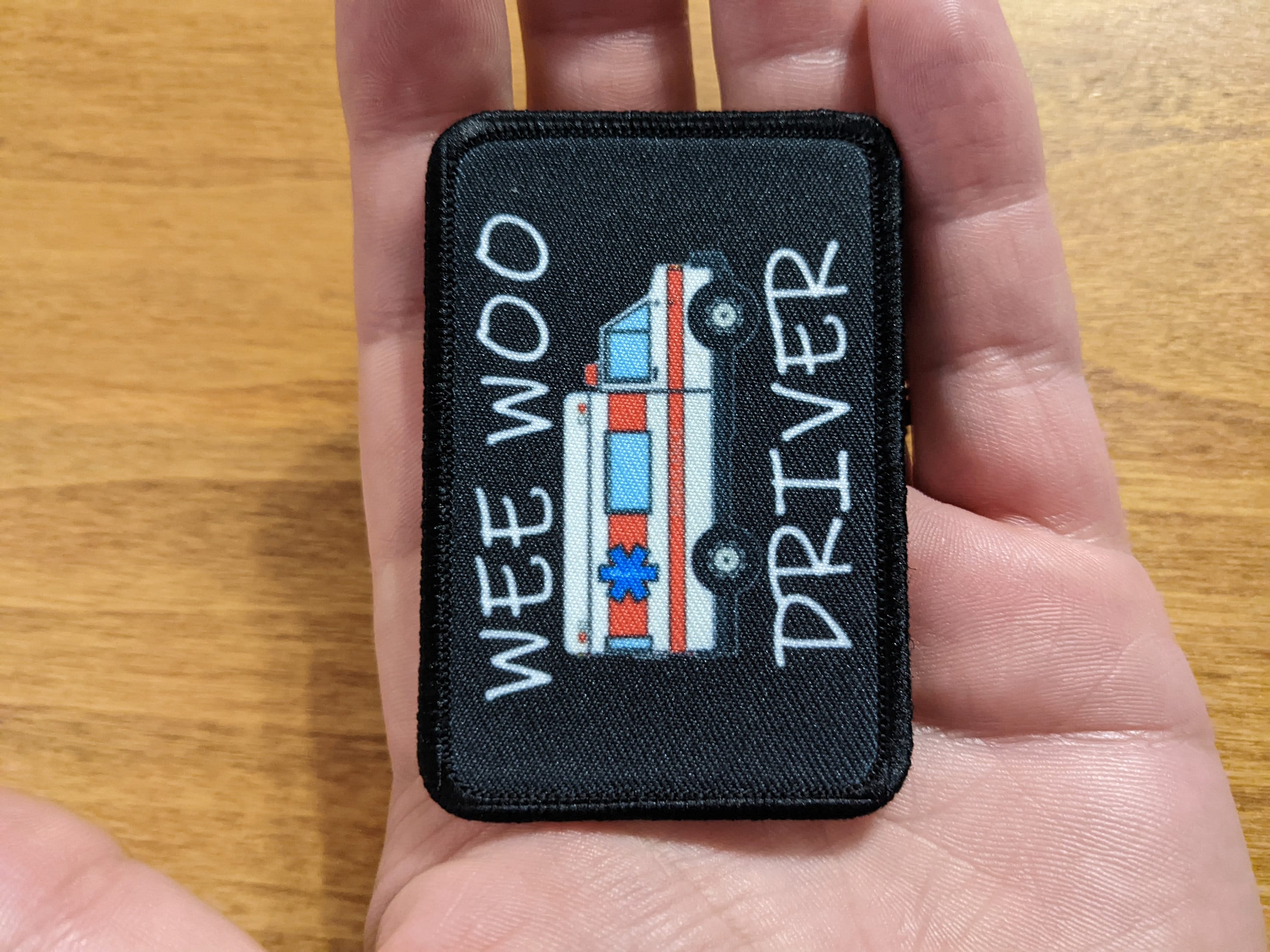 Wee Woo Driver Ambulance EMT Driver Funny 2x3 - Etsy