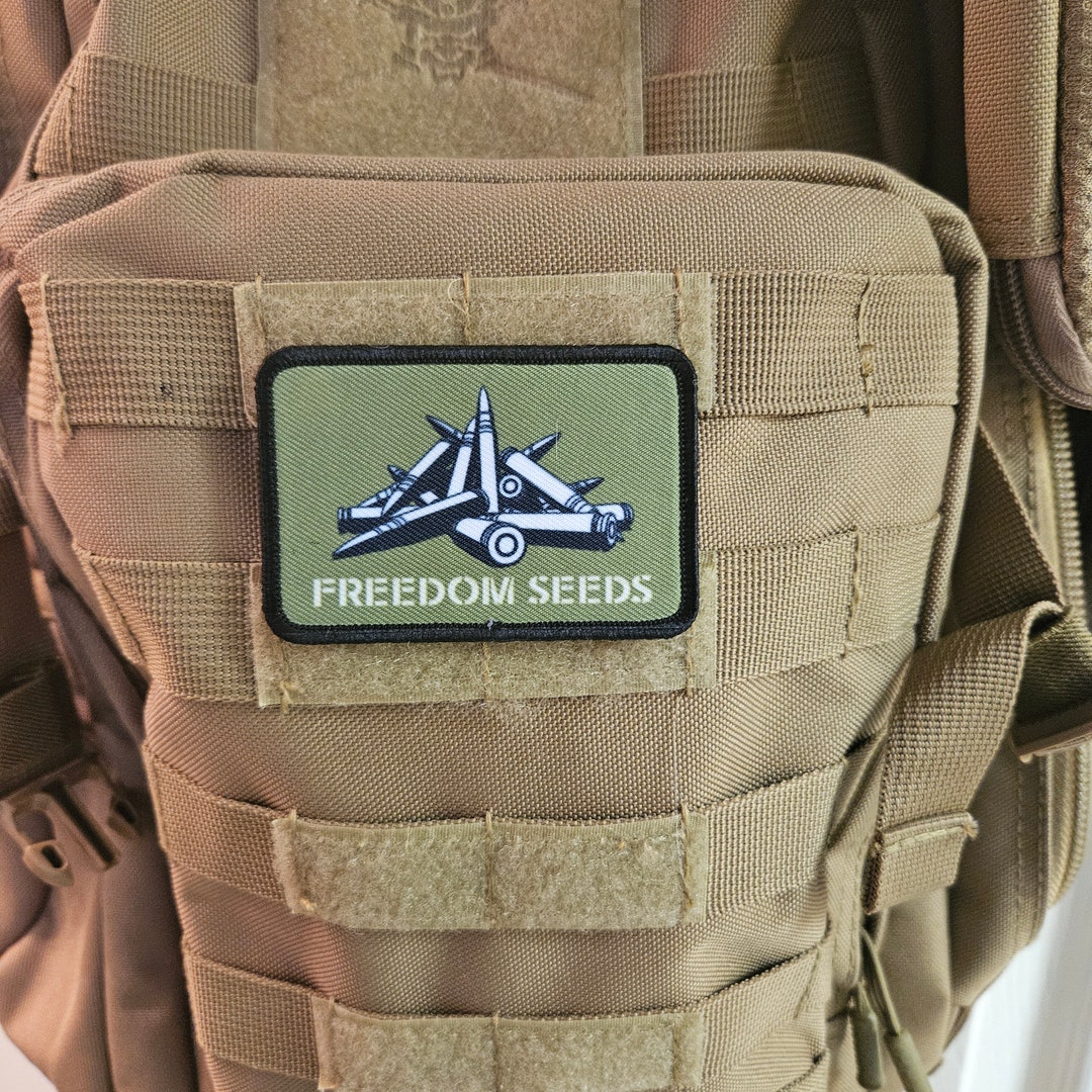 Freedom Seeds Meme 2x3 Removable Morale Patch With Hook and Loop ...