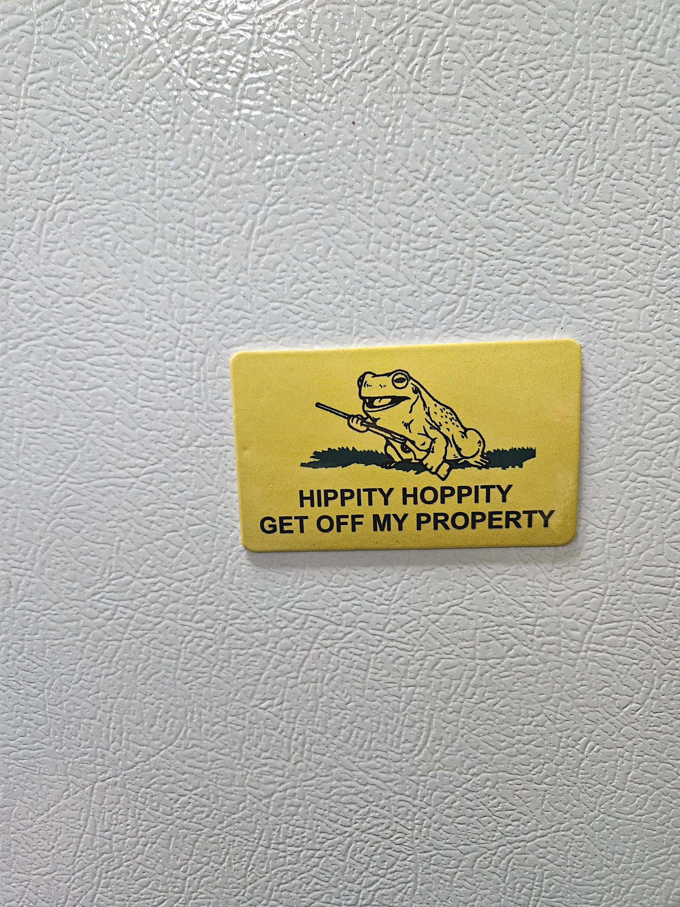 3x Hippity Hoppity Get off My Property Gadsden Flag Parody Fridge ...