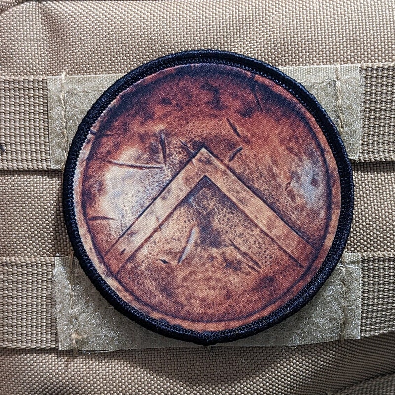 Spartan Shield Patch - Etsy