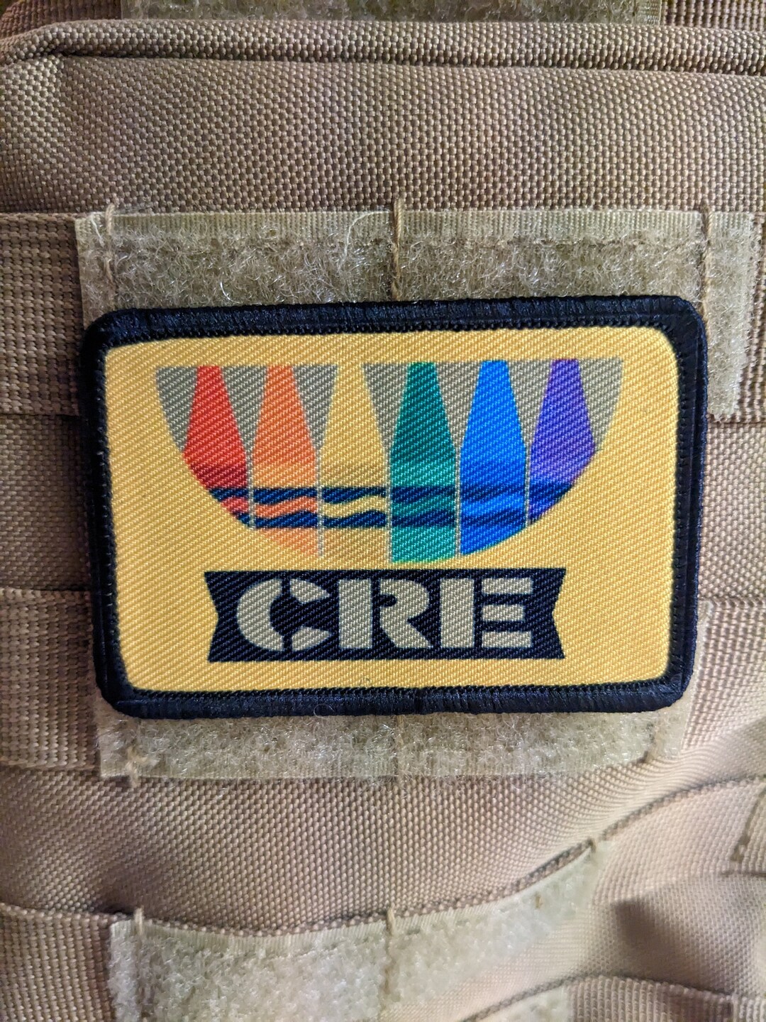 Crayon Eaters Marine Meme Ration Wide 2"x3" Morale Patch With Hook and ...