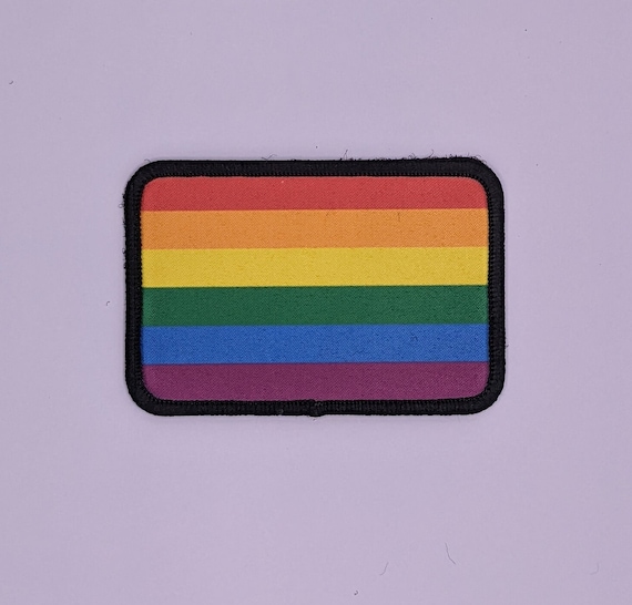 Gay Pride Flag 2x3 Morale Patch With Hook and Loop - Etsy