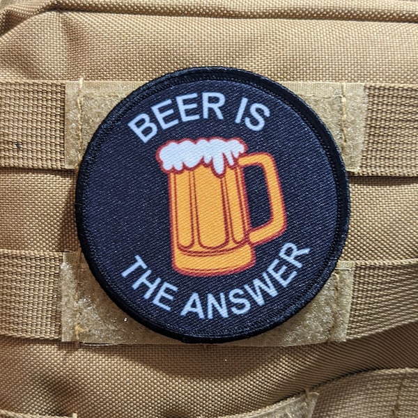 Funny Beer Patch Patch - Etsy
