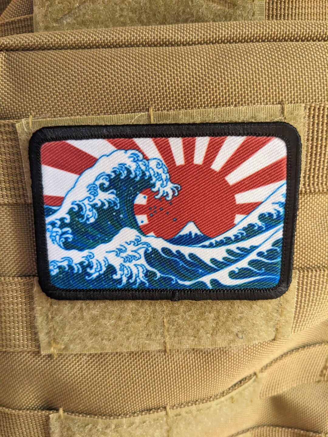 The Great Wave off Kanagawa Japanese 19th Century Art 2"x3" Morale ...