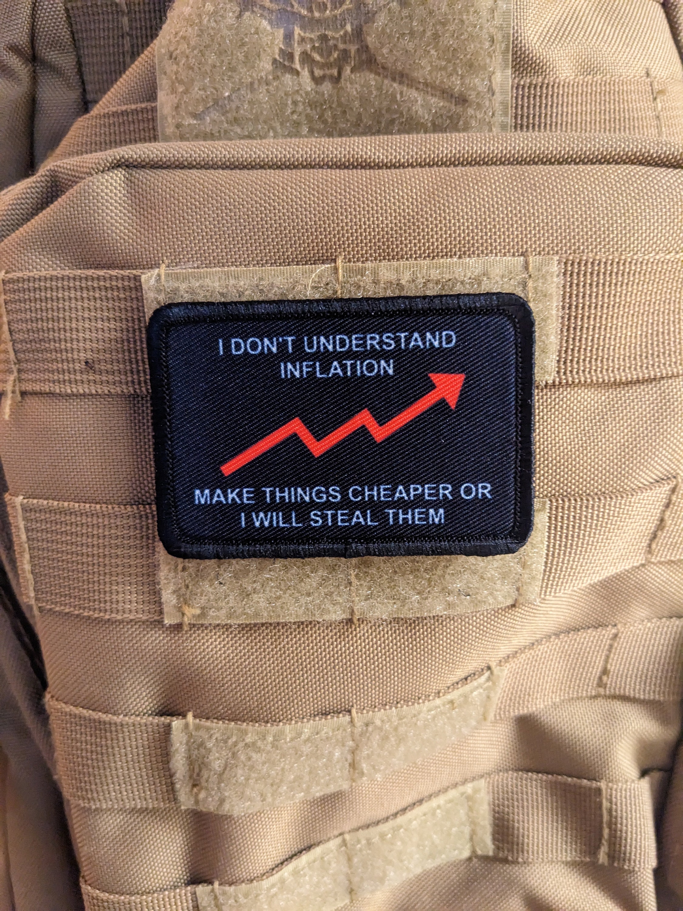 I Don't Understand Inflation Meme Funny Inflation 2"x3" Removable With ...