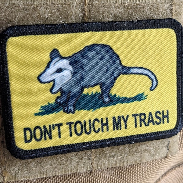 Dont Touch Patch - Etsy