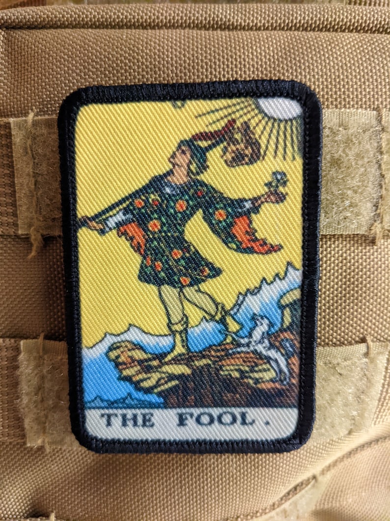 The Fool Tarot Card Special Forces Military 2"x3" Morale Patch With ...