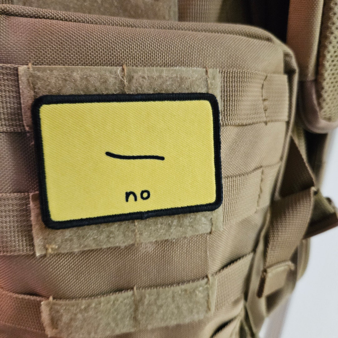 No Snake Bad Drawing Parody Gadsden Flag Meme 2"x3" Removable Morale ...