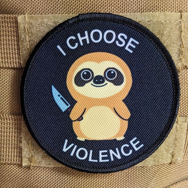 Sloth Patch - Etsy