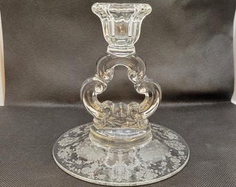 Cambridge Glass Rose Point - Etsy