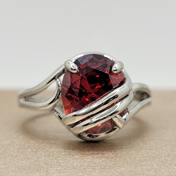 Faux Garnet Costume Jewelry - Etsy