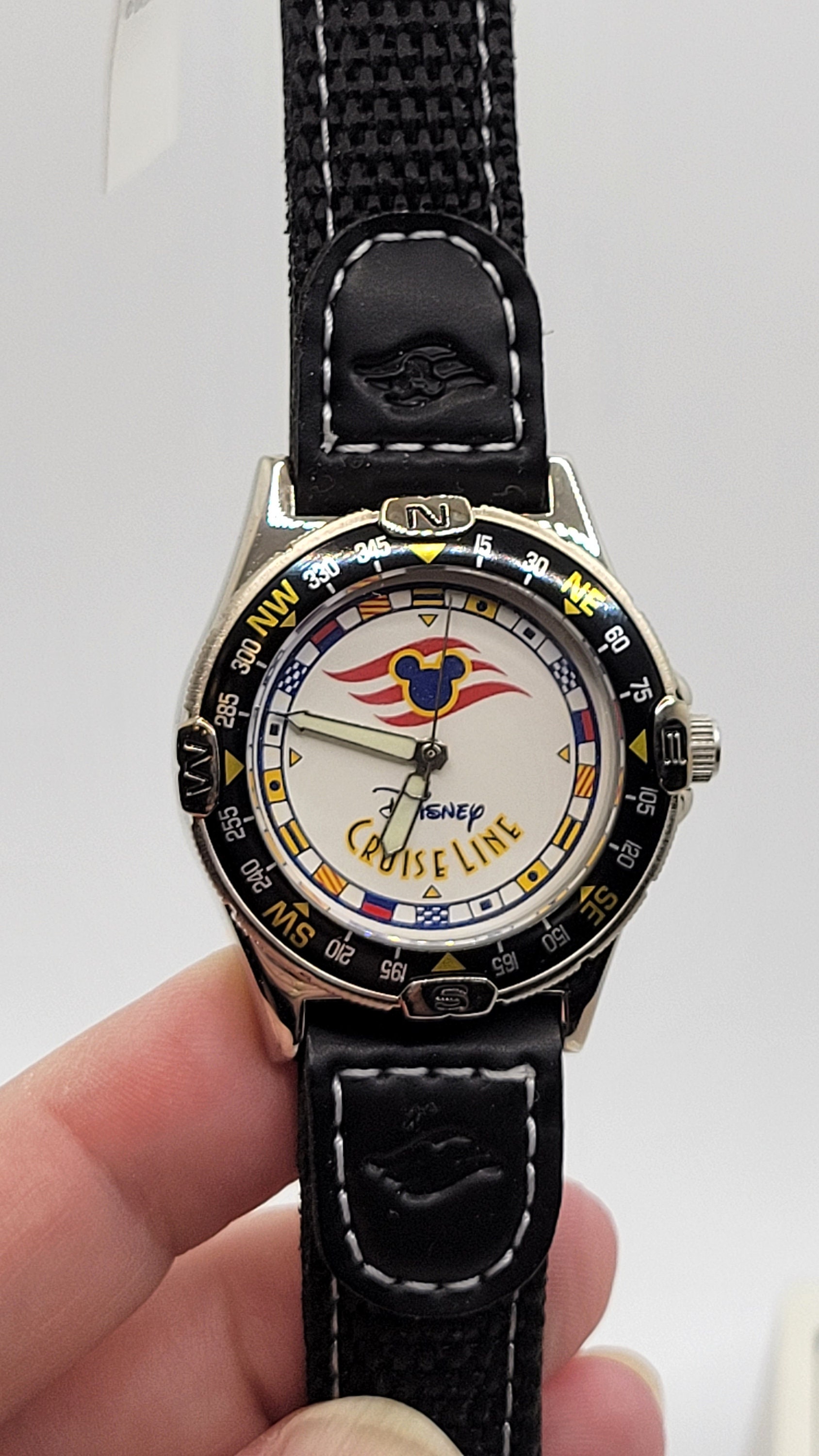 1980s Limited Edition Mickey Mouse Disney Cruise Line Nautical Wrist ...