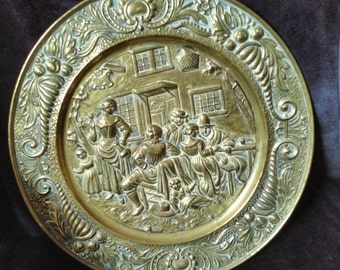 Brass wall plate | Etsy