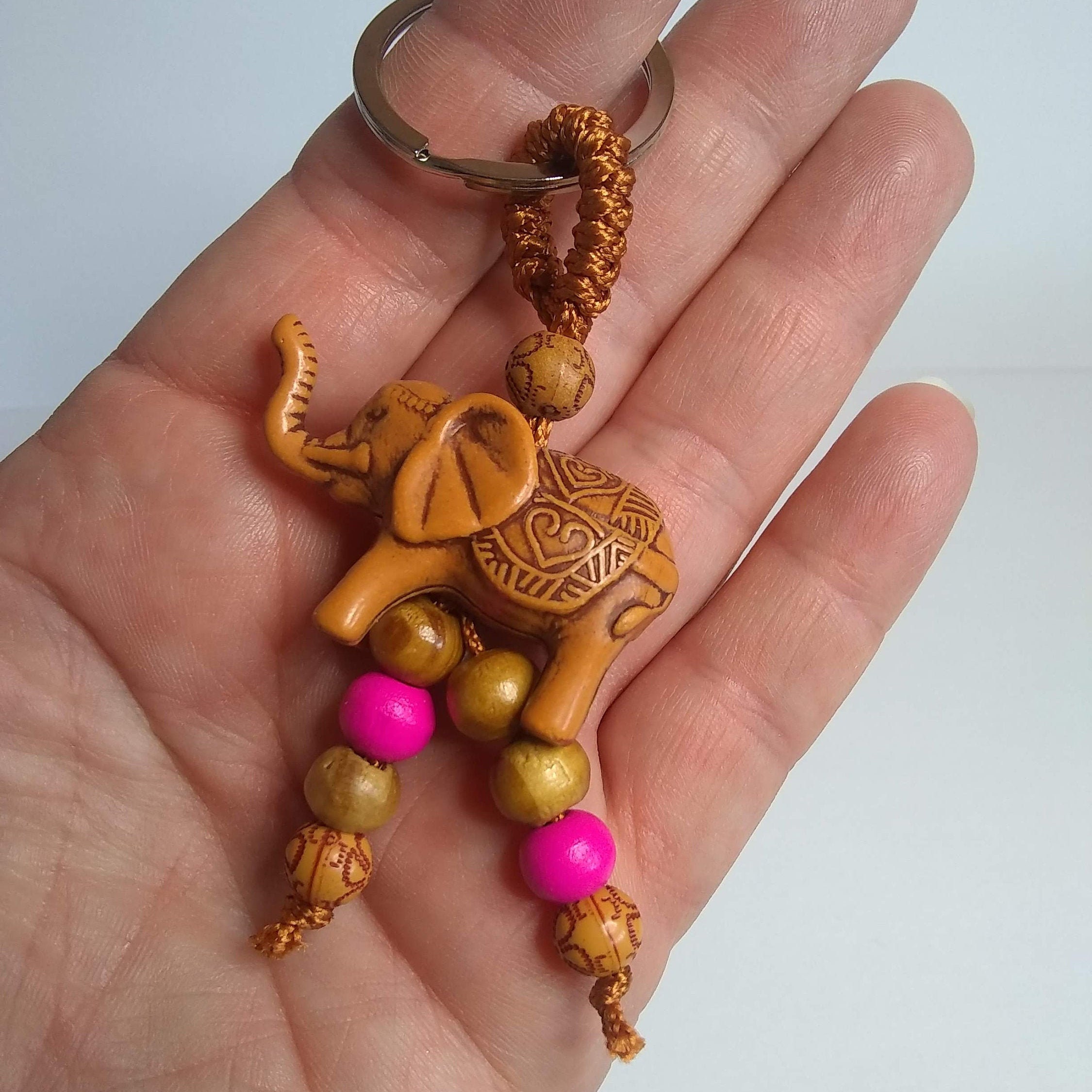 Elephant Charm Elephant Good Luck Charm Lucky Elephant Bag | Etsy