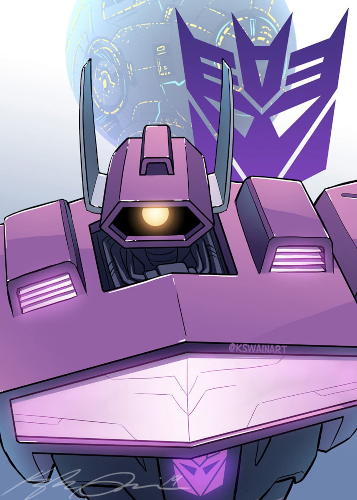 Shockwave 5x7 Fanart Print/Poster | Etsy