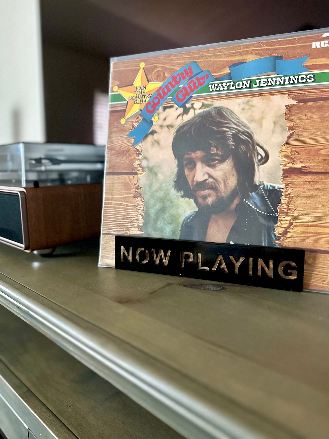 Now Playing Record Holder - Etsy