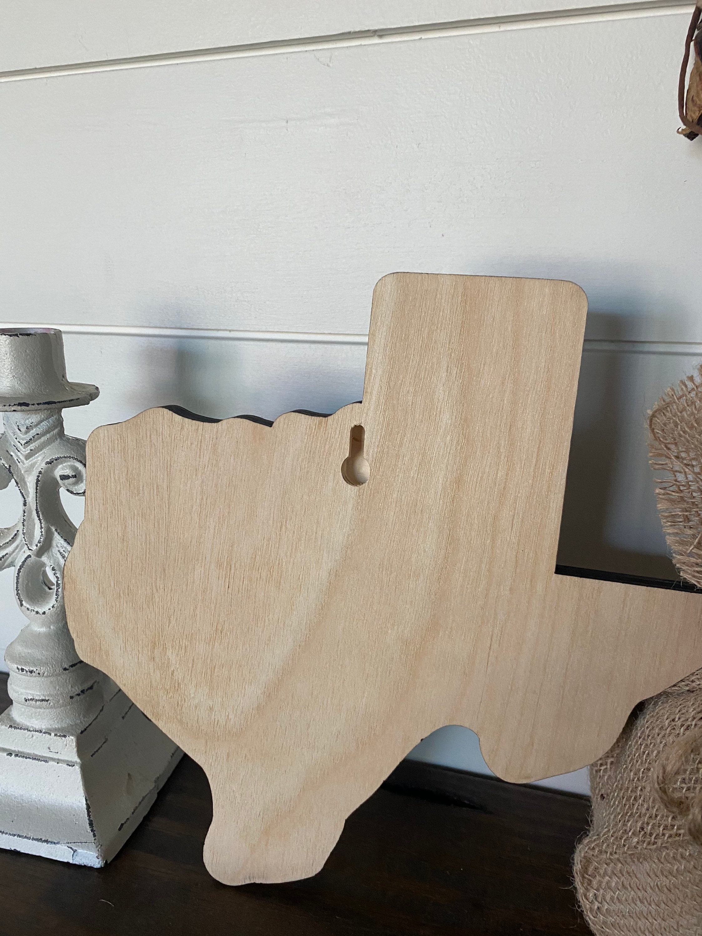 Wooden Texas Bluebonnet Sign - Etsy