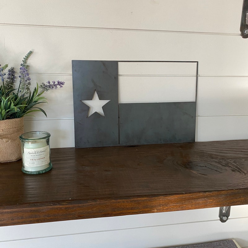Rustic Metal Flag - Etsy