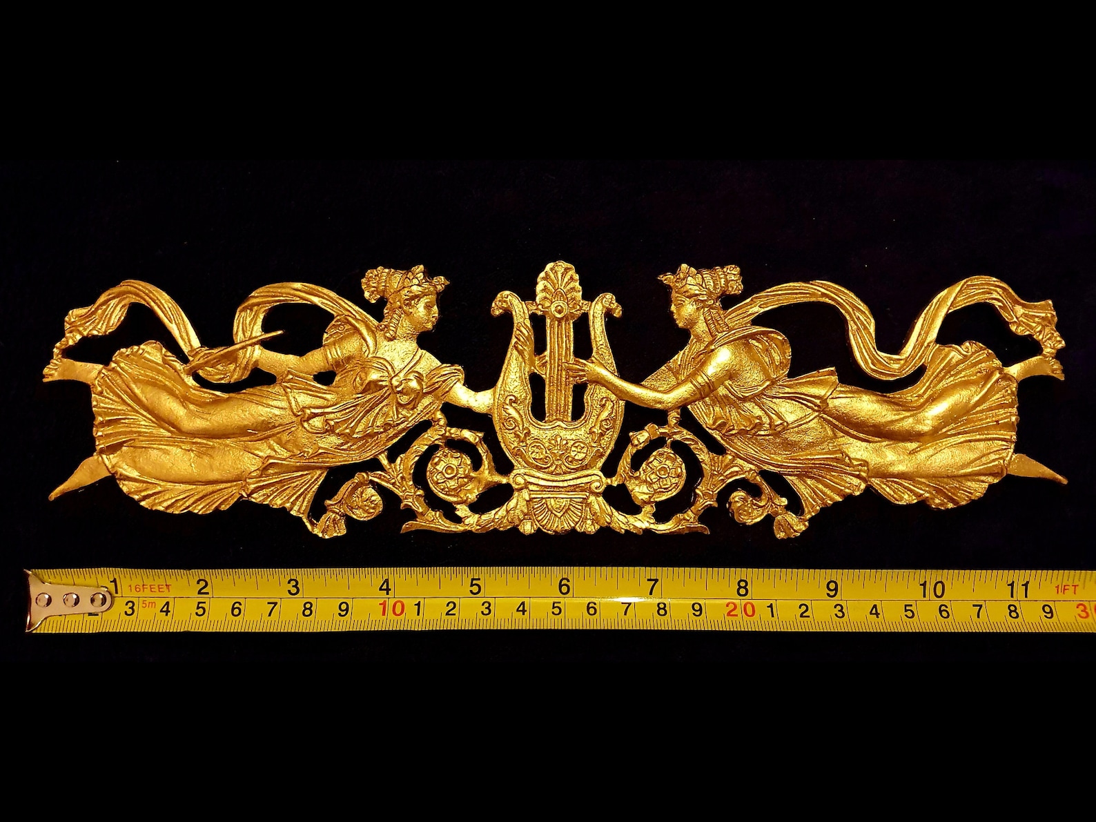 Large Gilt or White French Style Decorative Wall Furniture Moulding ...