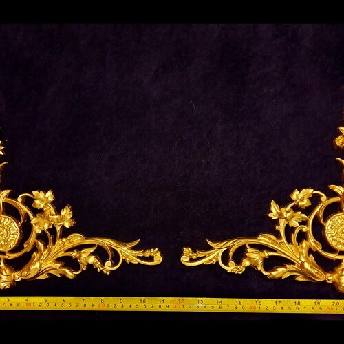 Large Gilt or White French Style Decorative Wall Furniture - Etsy